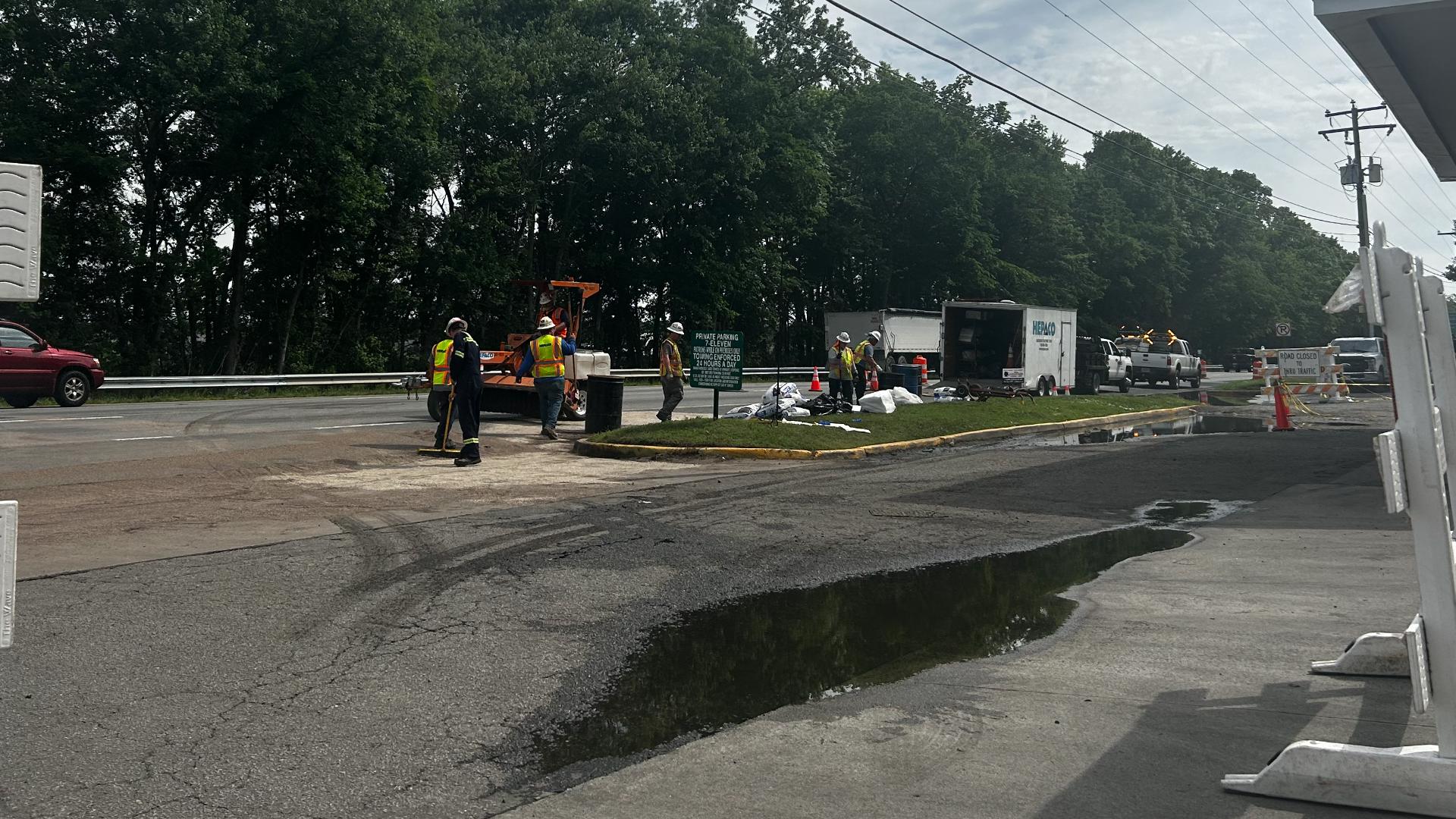 Fatal tractor-trailer crash causes HAZMAT scene, eastbound lanes reopened on US-58 in Chesapeake ...