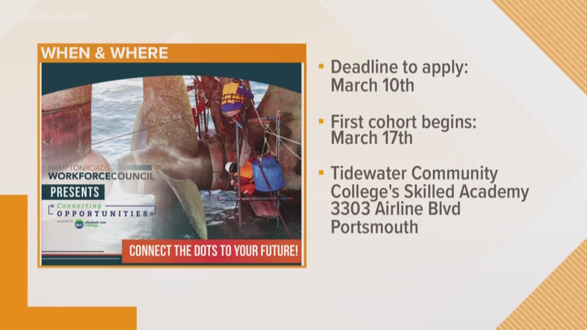 'Connecting Opportunities' aims to help students get trained in trade ...