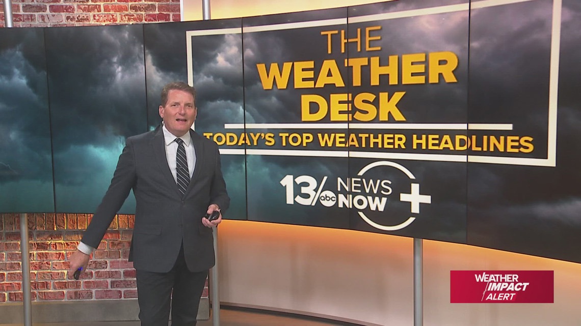 The Weather Desk: Eastern U.S. flooding, hot car dangers, tropical ...
