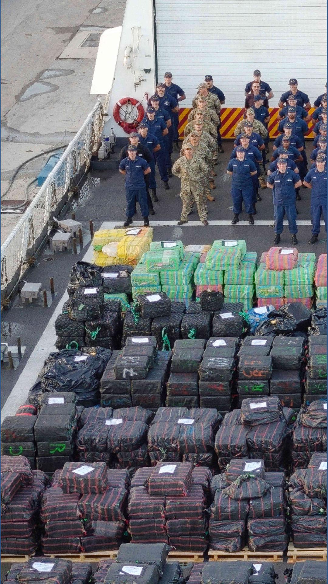 US Coast Guard seizes 40,000 lbs of cocaine in Pacific | 13newsnow.com