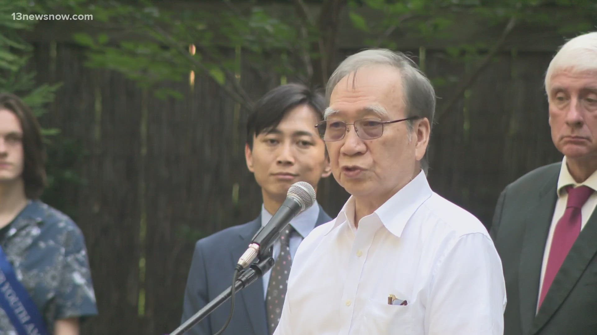 Virginia Beach and sister city Miyazaki plant commemorative tree ...