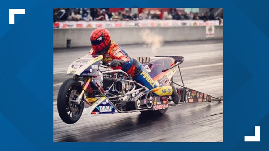 Larry "Spiderman" McBride speeds his way into the record books ...