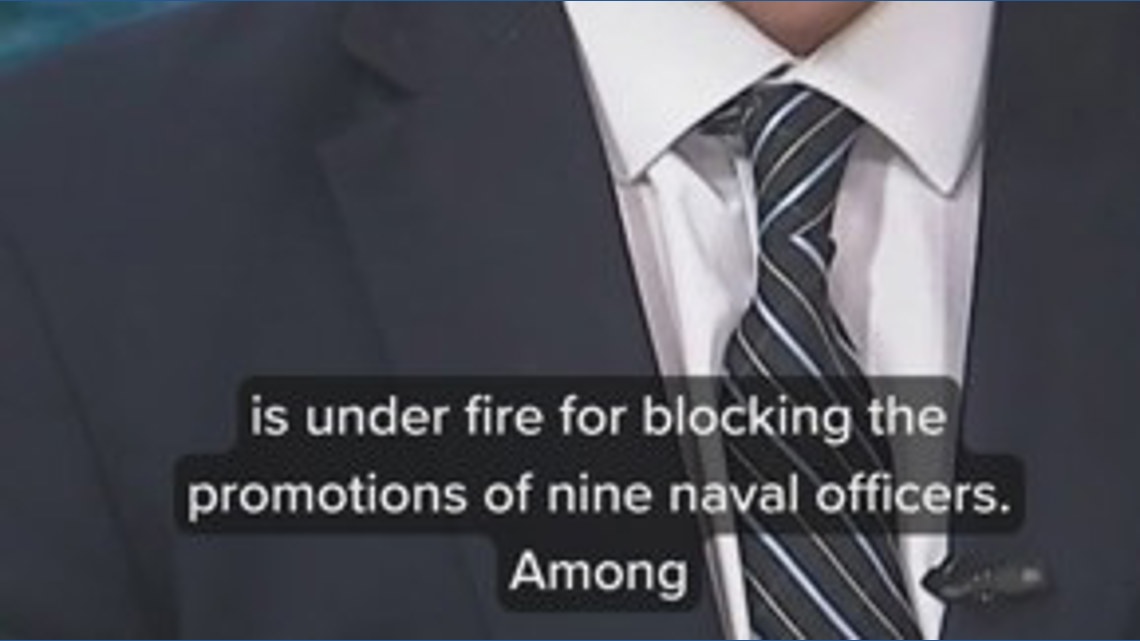 Sec. of Defense under fire for blocking promotions of 9 naval officers ...
