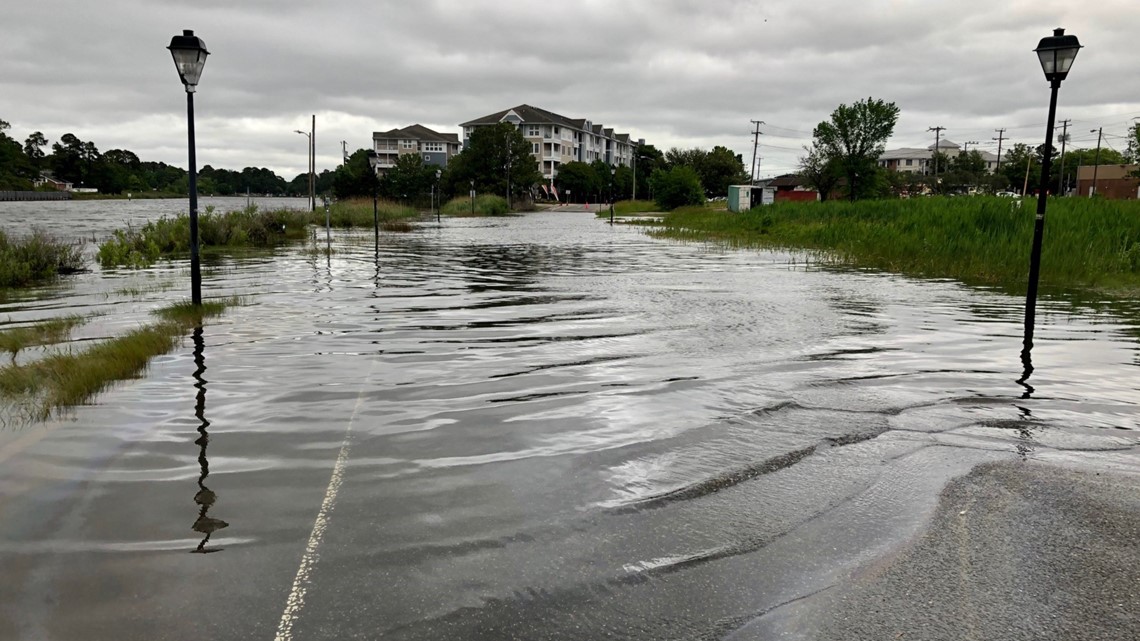 Tidal flooding in Norfolk causes drivers to find alternate routes home ...