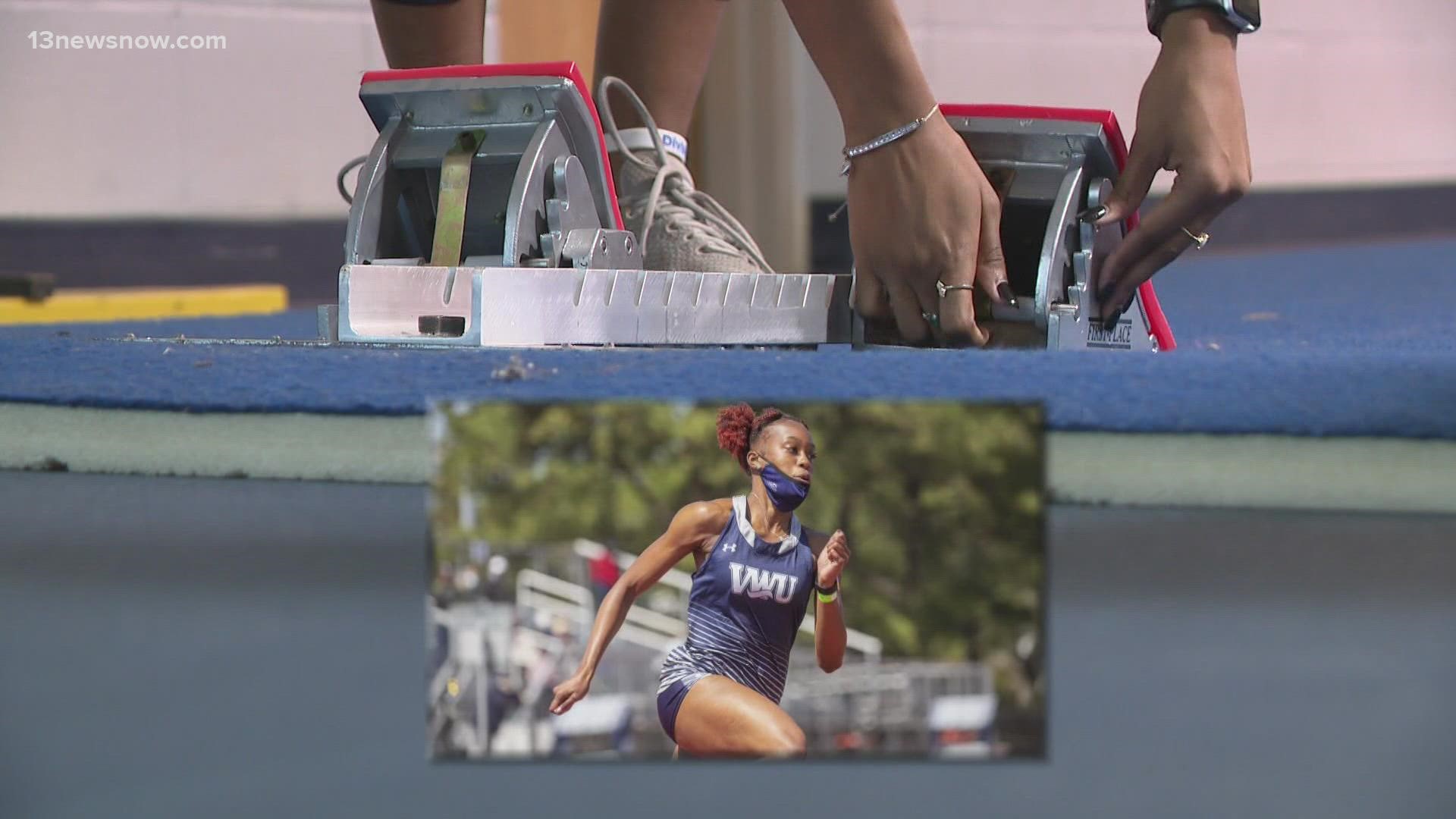 Jaylyn Lane leapfrogs the competition | 13newsnow.com