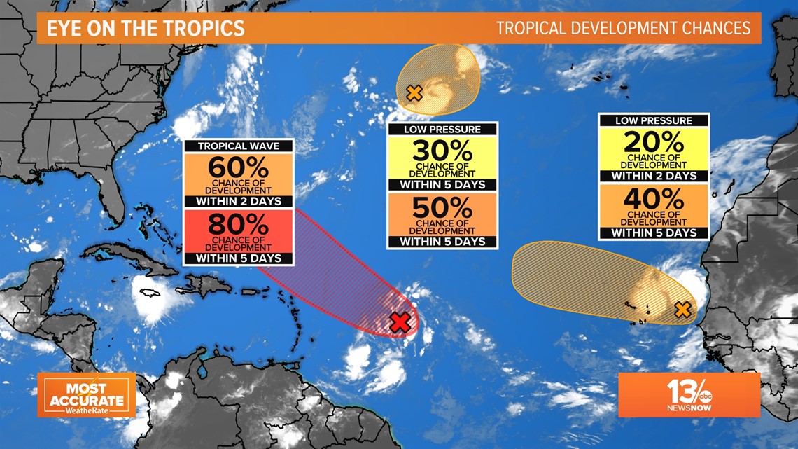 Tropics Update: Things are starting to get interesting in the Atlantic ...