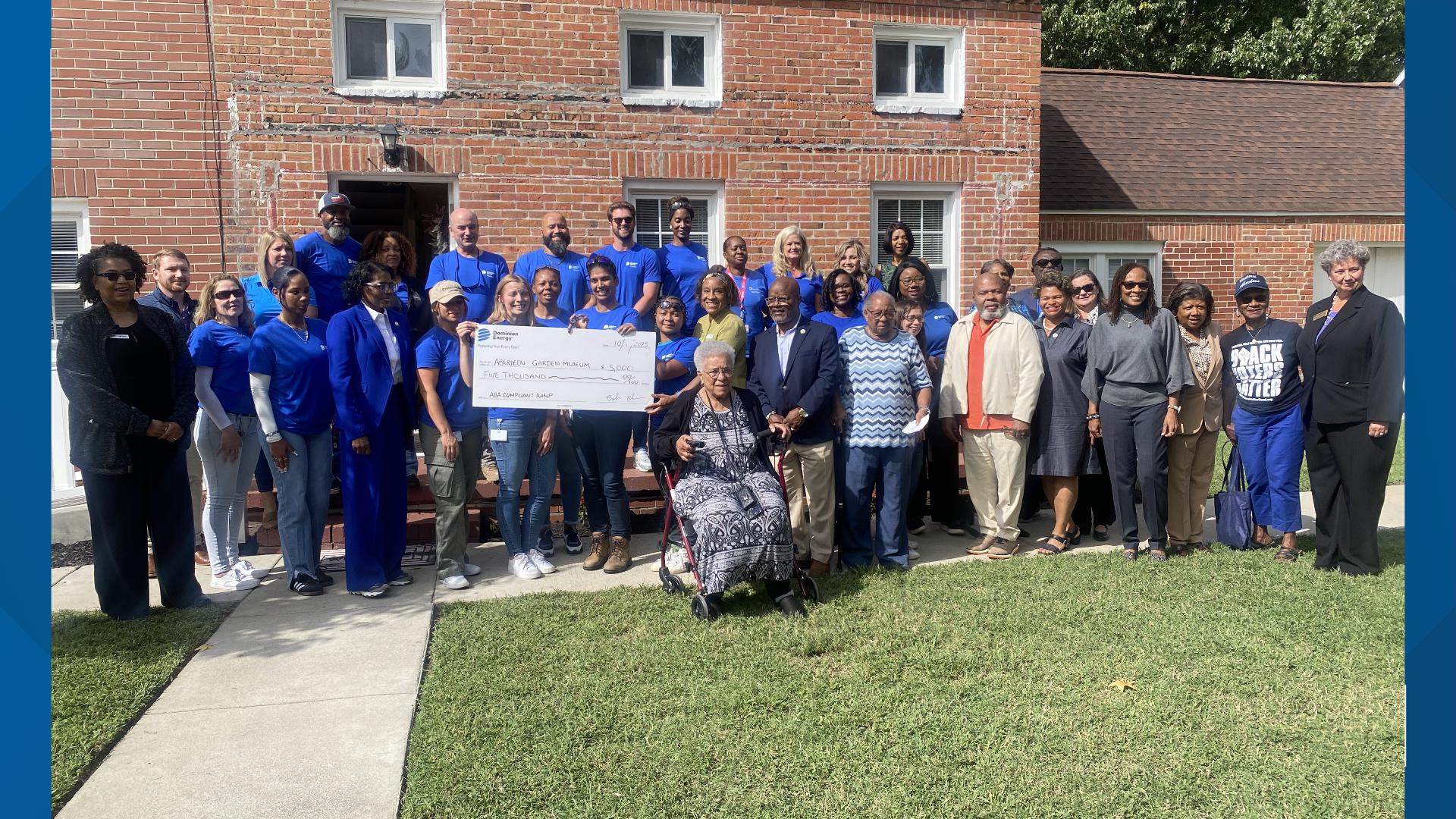 Aberdeen Gardens Museum unveils new ADA ramp | 13newsnow.com