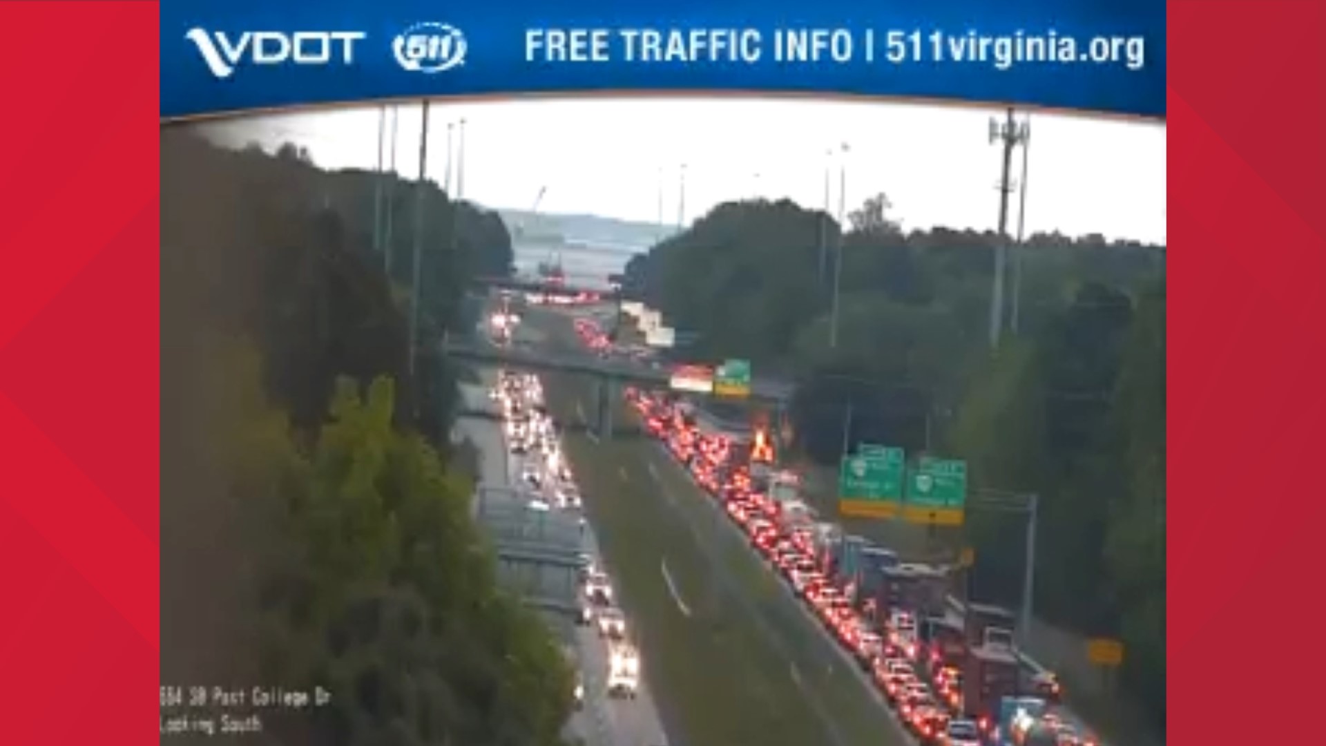 Vehicle crash caused delays on MMMBT and I-664 North in Suffolk Monday ...