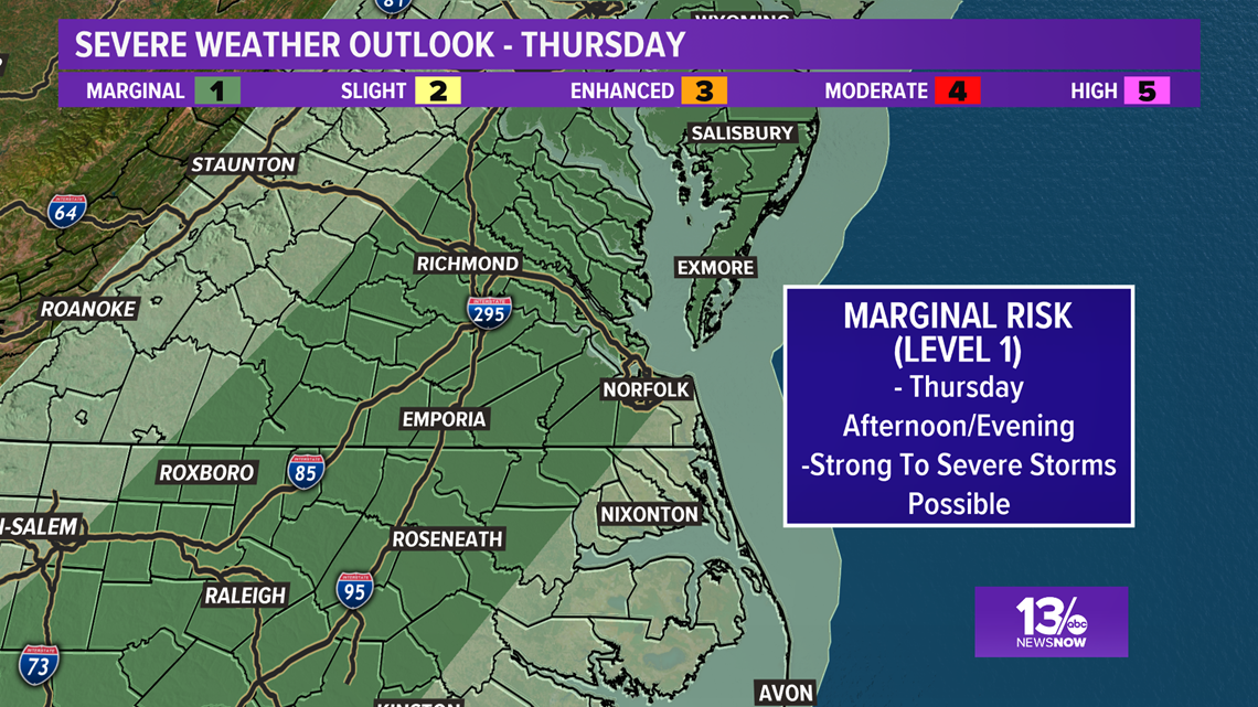 FORECAST: Highs Near 90° Wednesday! | 13newsnow.com