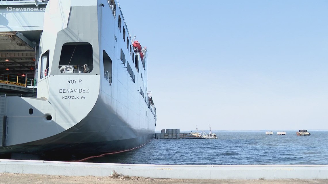 Military's JLOTS humanitarian mission moving forward in Gaza ...