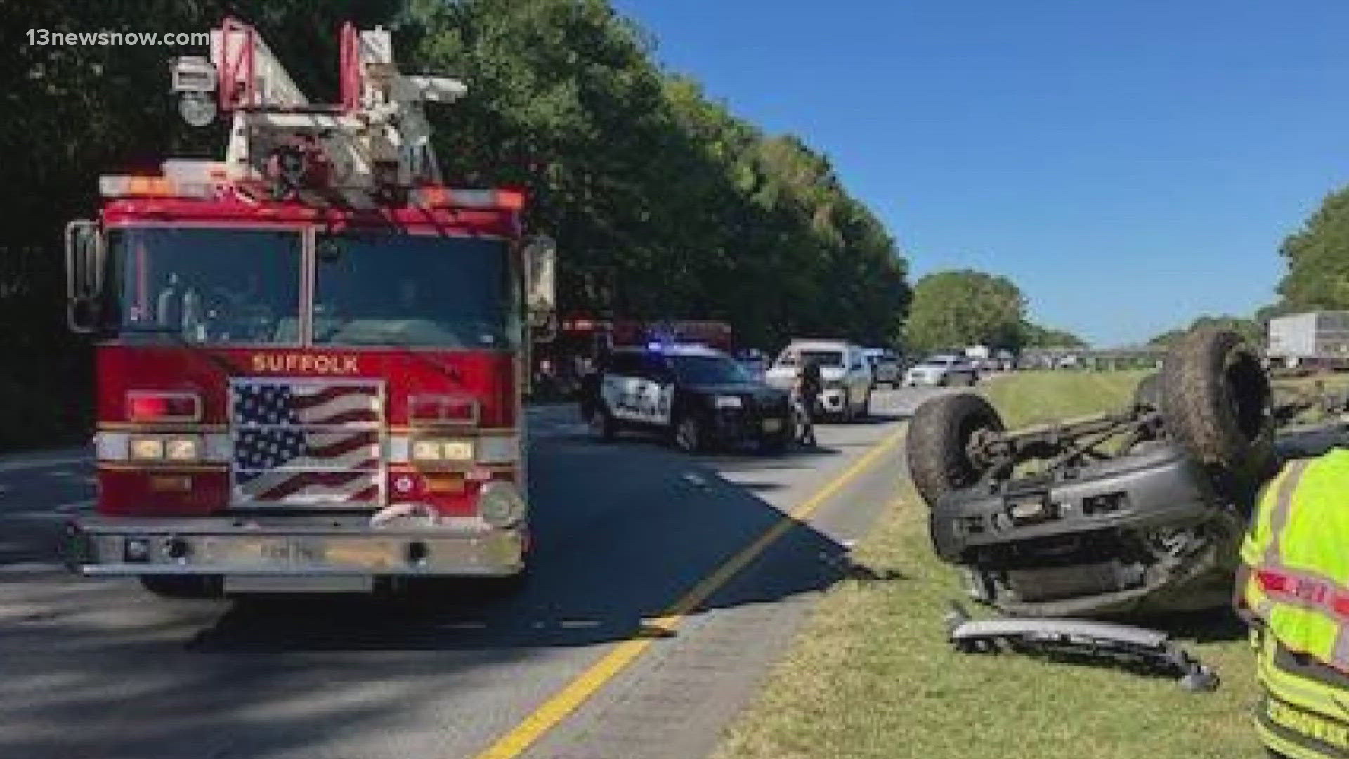 Crash on Route 58 leaves 1 critically injured | 13newsnow.com