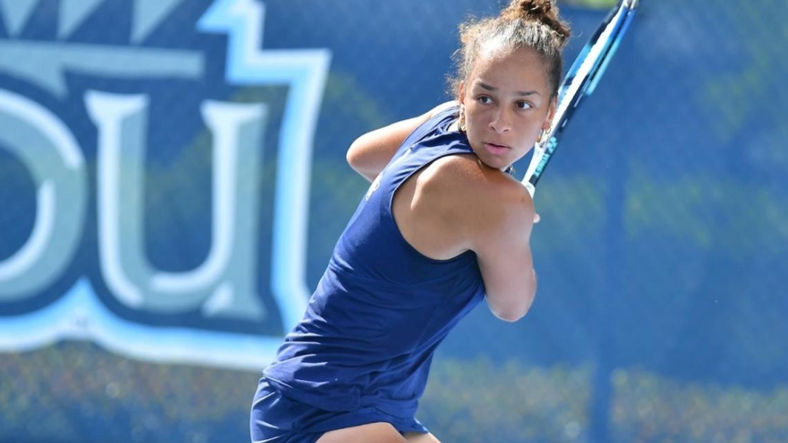 ODU tennis star Sofia Johnson is mature well beyond her years | 13newsnow.com