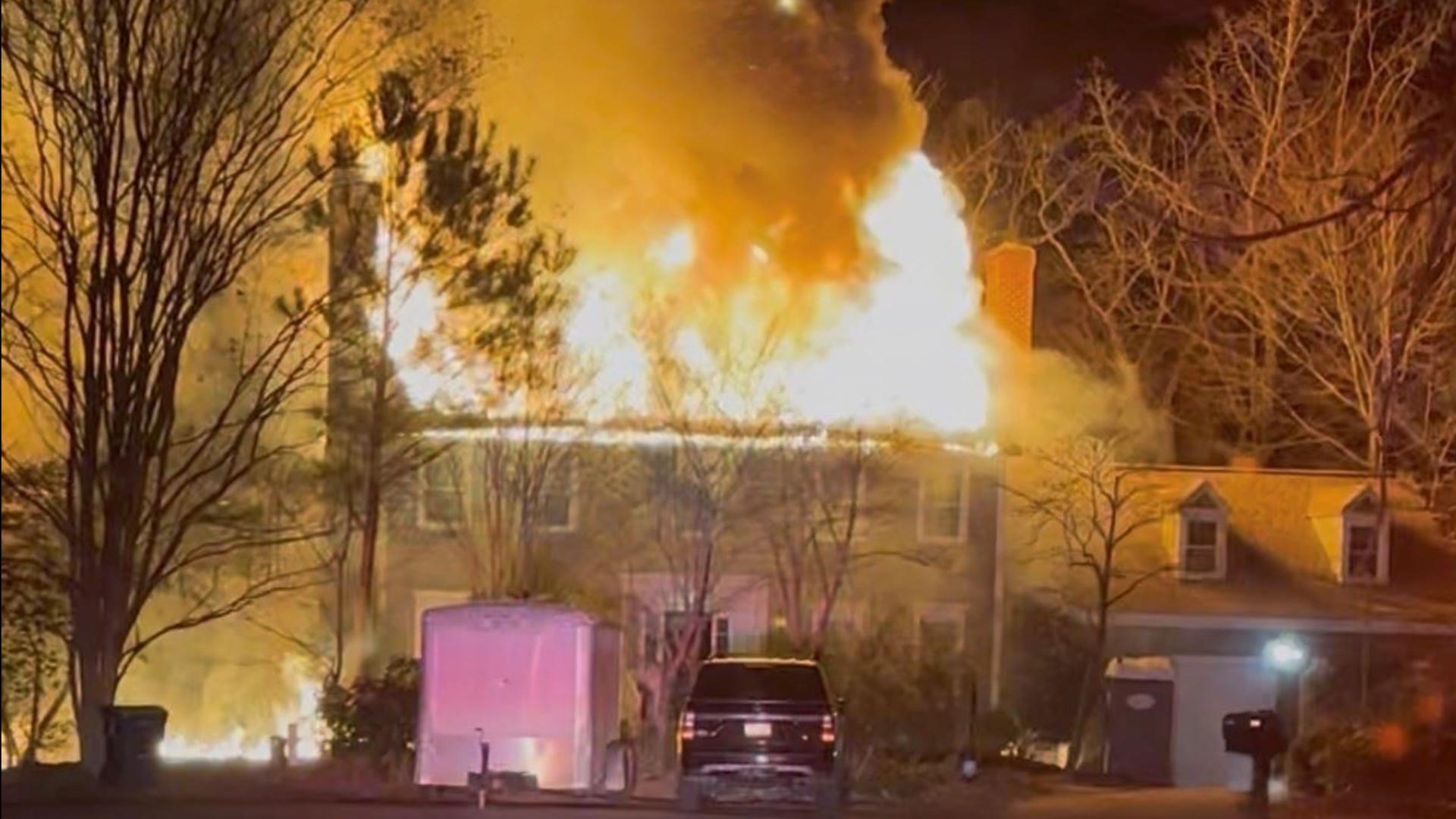 Early-morning fire destroys home in James City County | 13newsnow.com