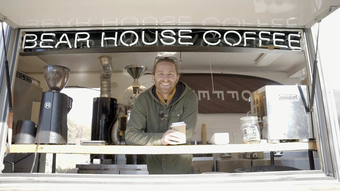 Bear House Coffee roasts out of mobile trailer | 13newsnow.com