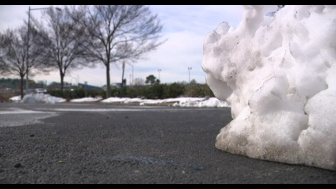 Icy conditions following snowstorm creates challenges, VDOT crews ...