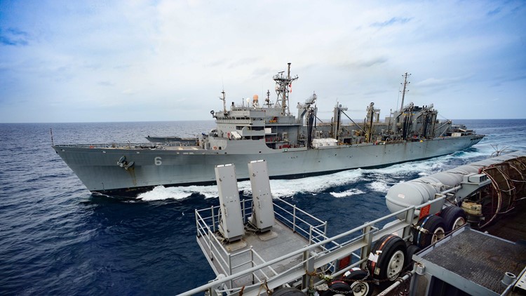 USS Leyte Gulf returns to Norfolk Naval Station after deployment ...