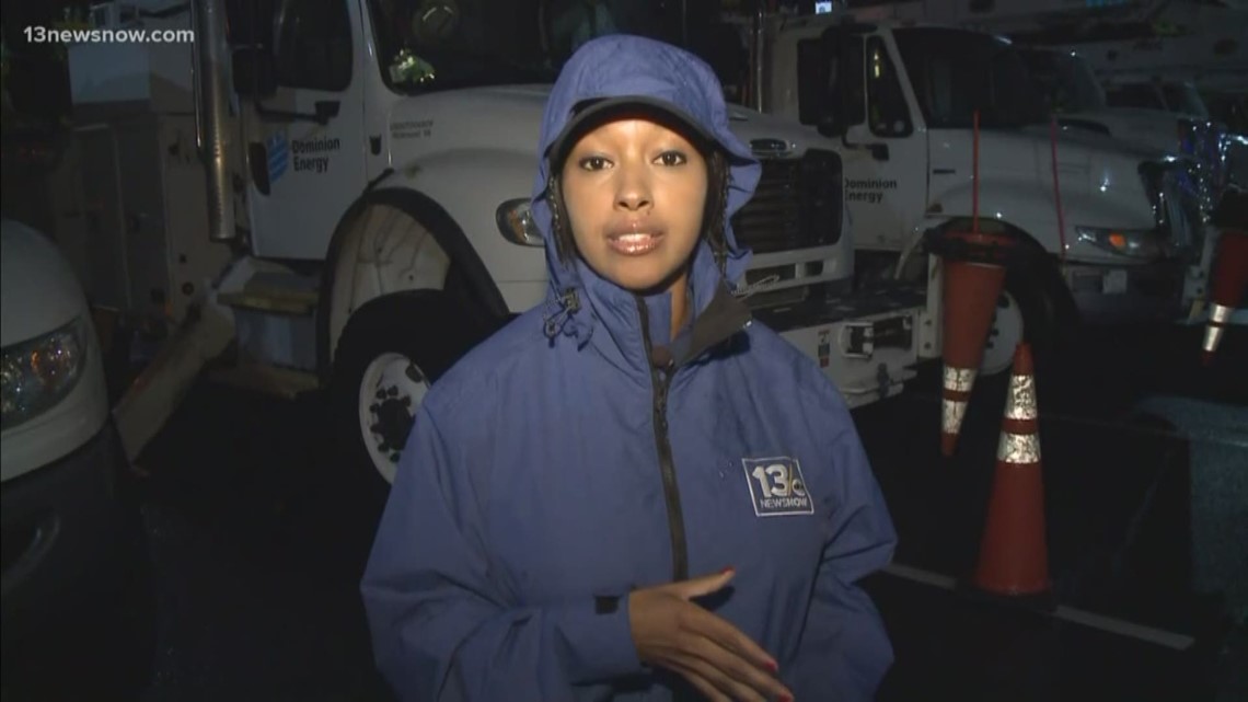In Chesapeake, Dominion Energy crews ready to head out, repair power ...
