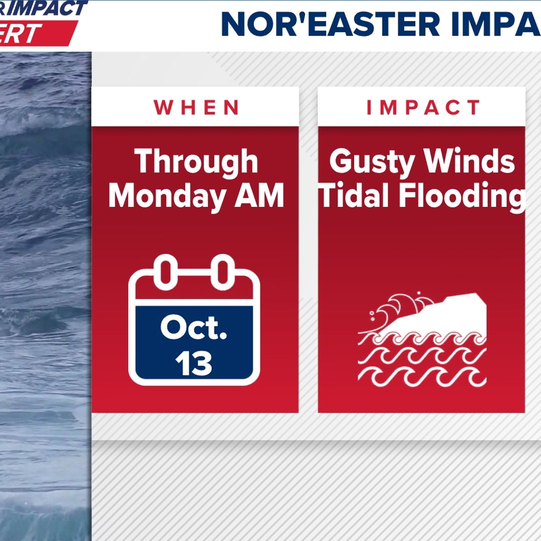 Nor'easter brings rough winds and major tidal flooding to Virginia, NC ...