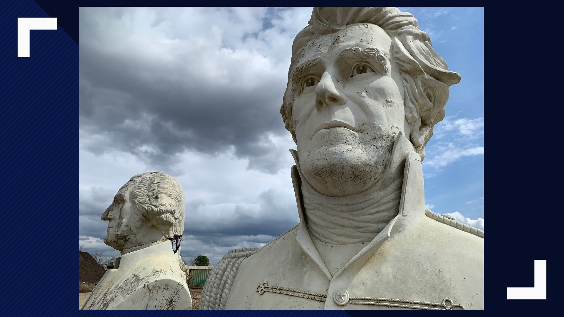 Opportunity to check out Presidential busts, possibly for the last time ...