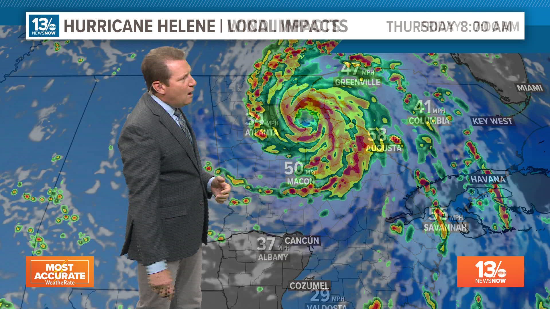 Tropics Update: Hurricane Helene strengthens into category 2 storm as ...