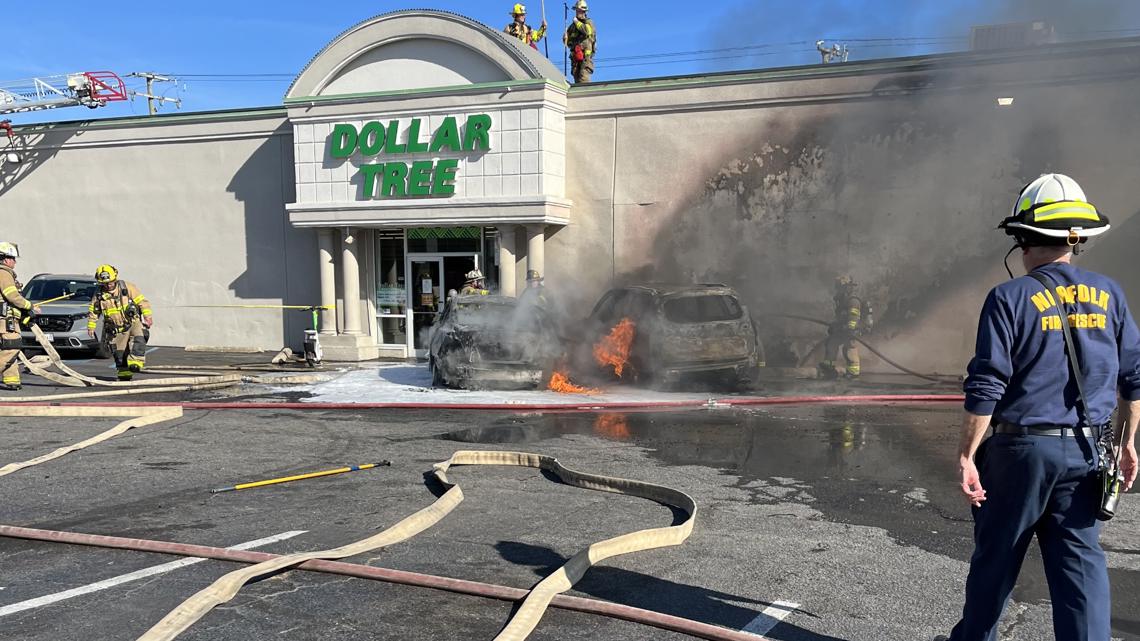 Ghent fire destroys vehicles, damages Dollar Tree | 13newsnow.com