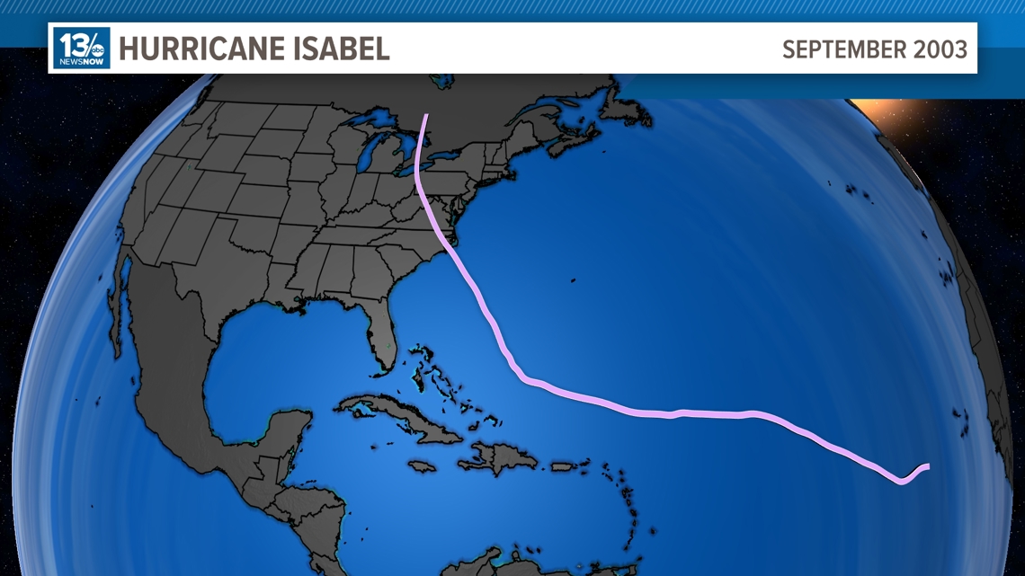 Hurricane Isabel 21 years ago | 13newsnow.com
