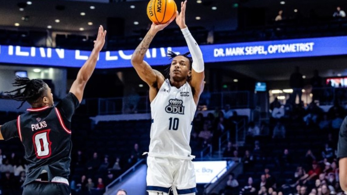 ODU men's basketball team holds off Louisiana, 70-66, to claim first ...