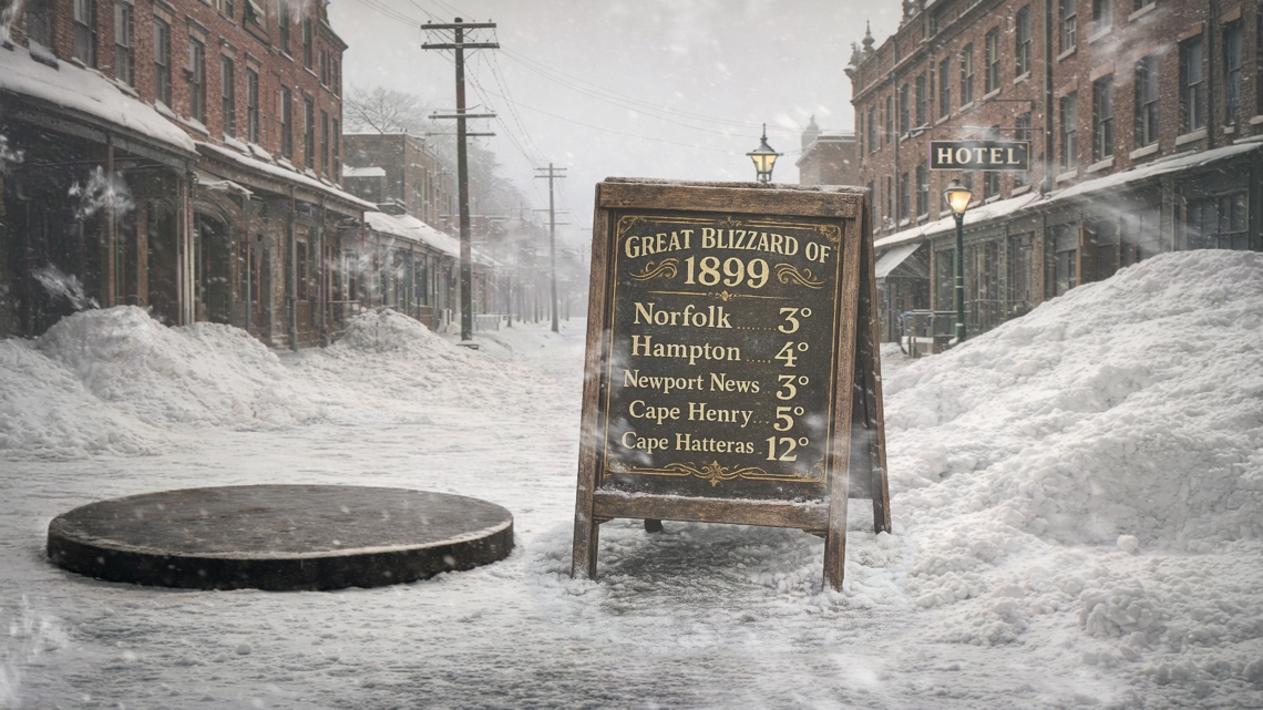 Great Blizzard of 1899: When Coastal Virginia, North Carolina, and much ...