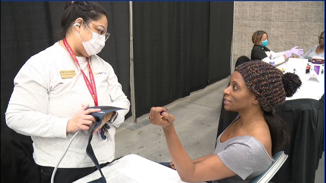 Dozens flock to Hampton Roads Convention Center for free screenings ...