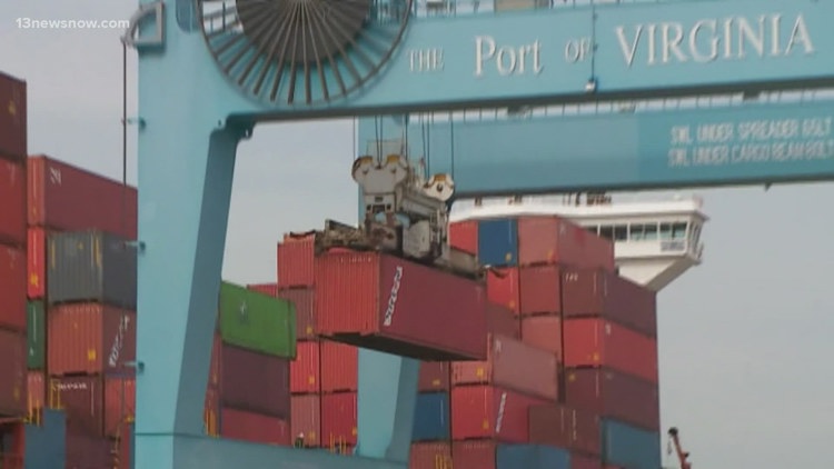 Power outage causes operational delays at Port of Virginia | 13newsnow.com