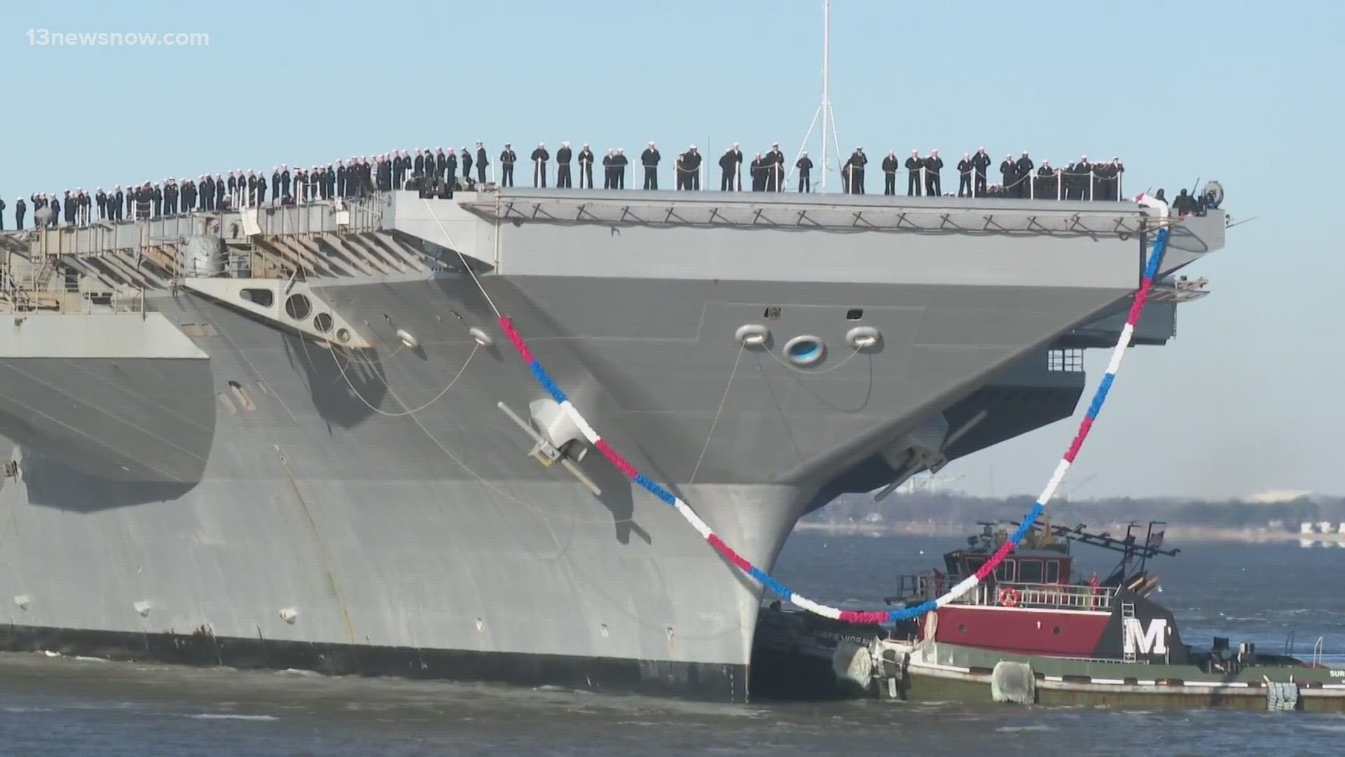 USS Gerald R. Ford strike group homecoming | 13newsnow.com
