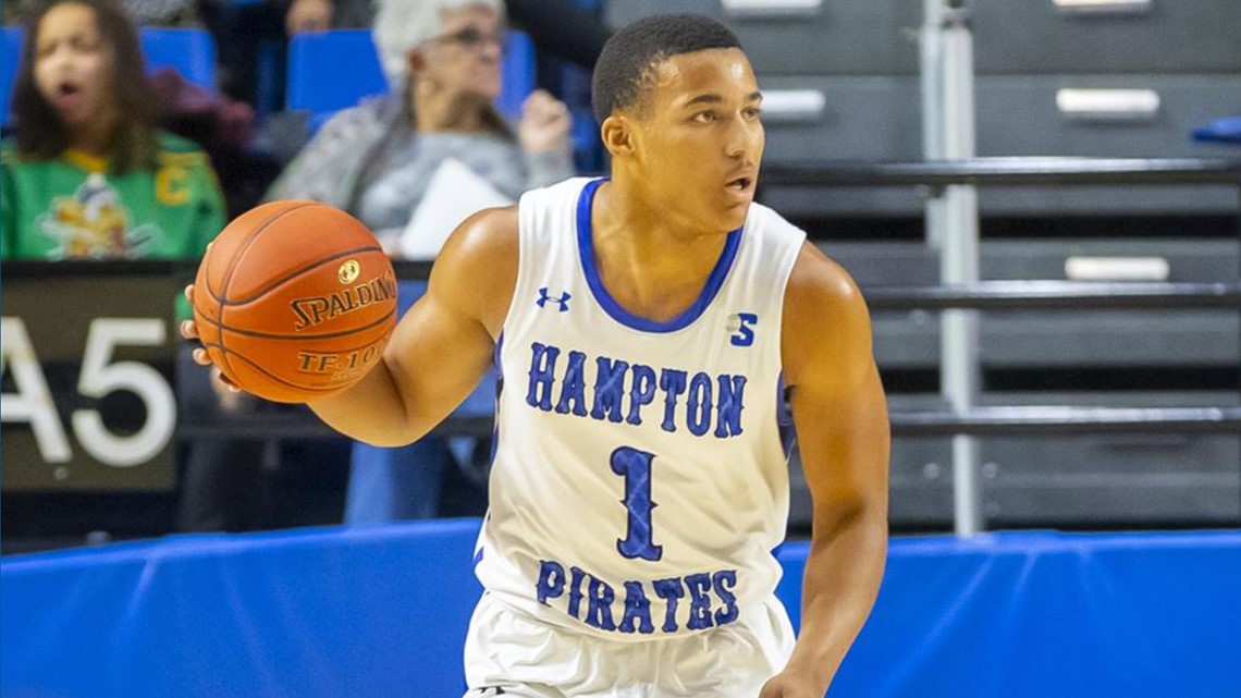 Dean buzzer-beater carries Hampton past Norfolk St., 58-57 | 13newsnow.com