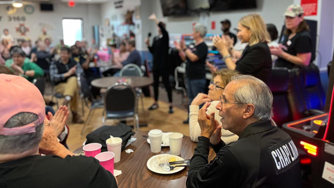 Pancakes with Police fundraising event helps fight cancer | 13newsnow.com