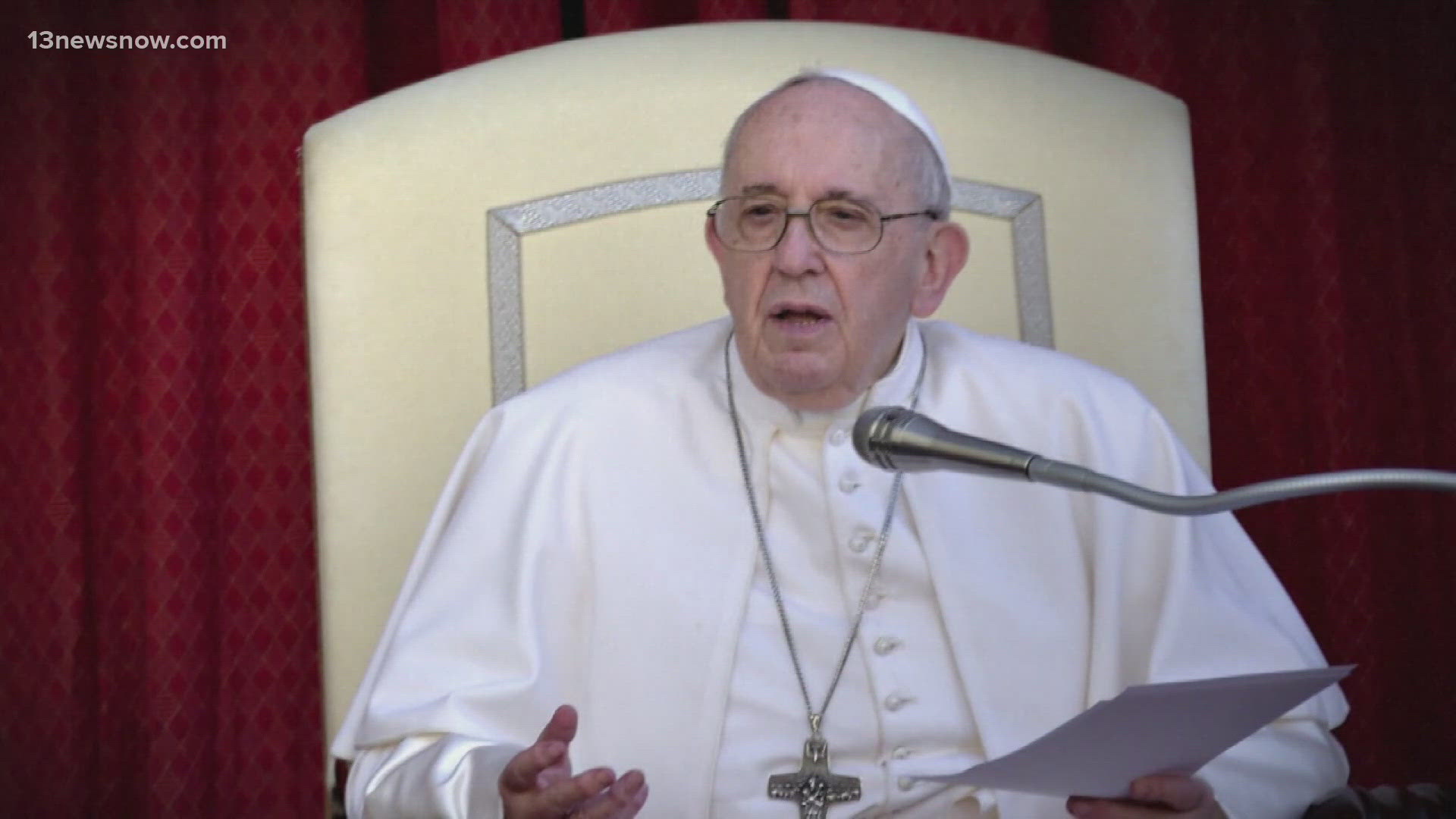 Pope Francis in stable condition after bronchospasm attack | 13newsnow.com