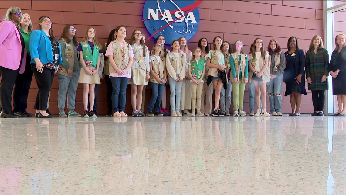 NASA honors local Girl Scouts who won essay contest | 13newsnow.com