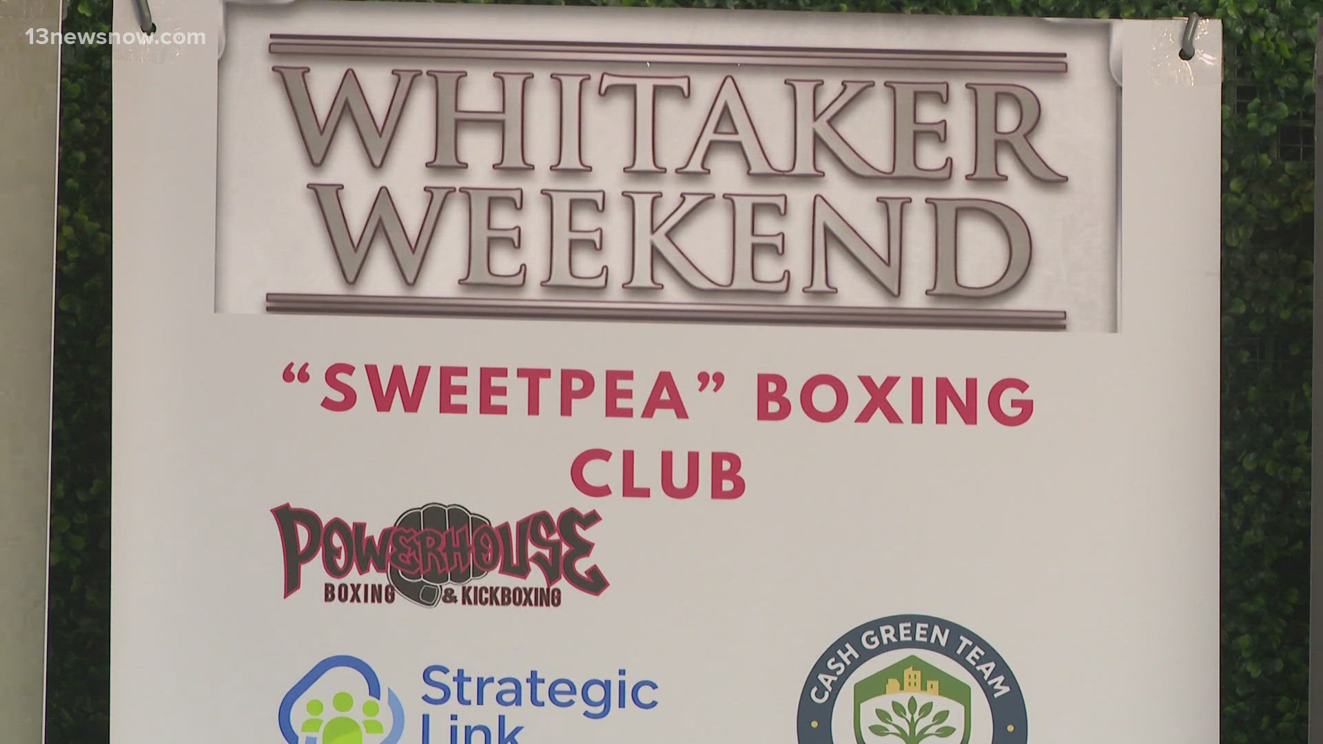 Virginia Beach honors boxing legend Pernell 'Sweet Pea' Whitaker with ...