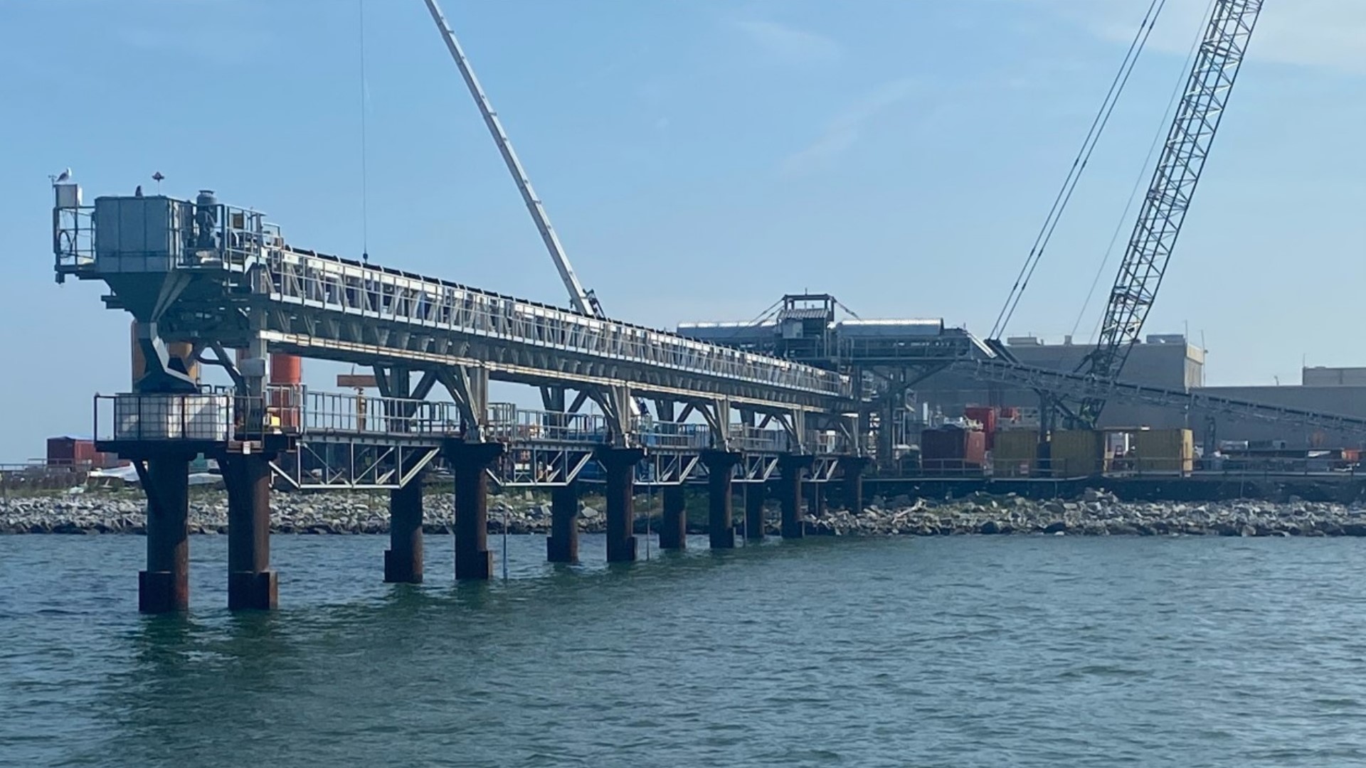 Crews make progress on HRBT Expansion Project | 13newsnow.com