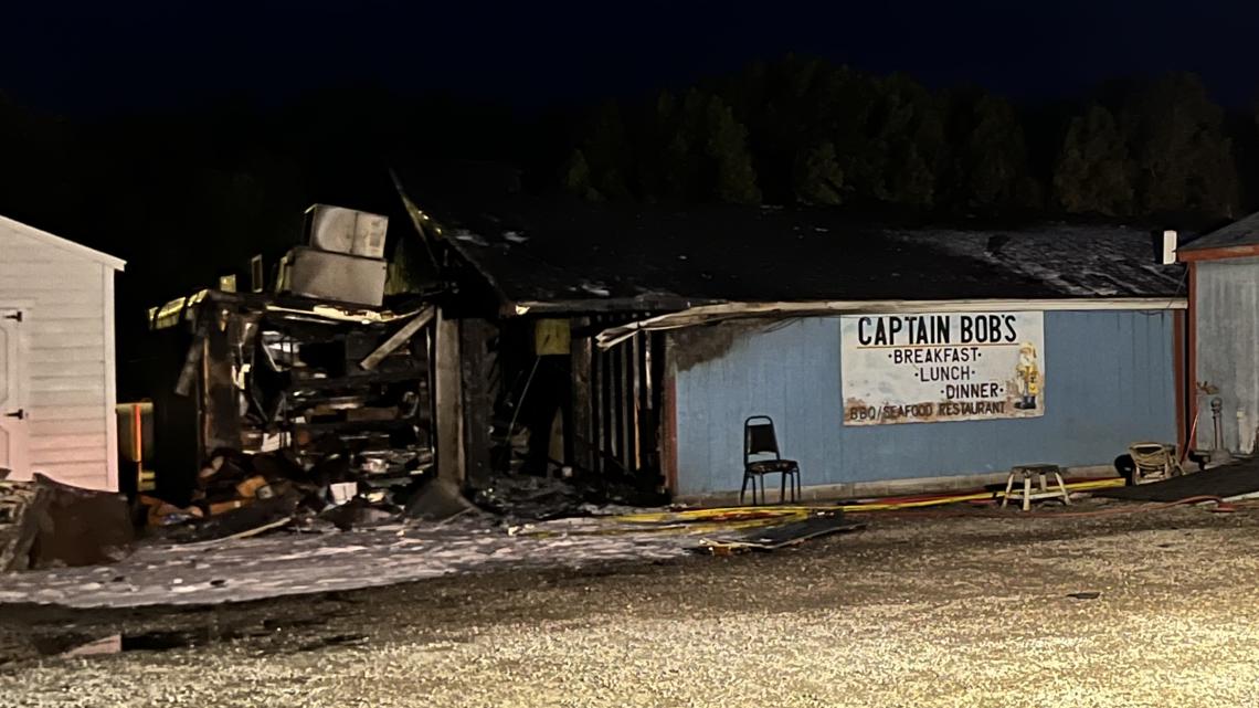 Fire damages Captain Bob's BBQ in Hertford; patrons uninjured ...