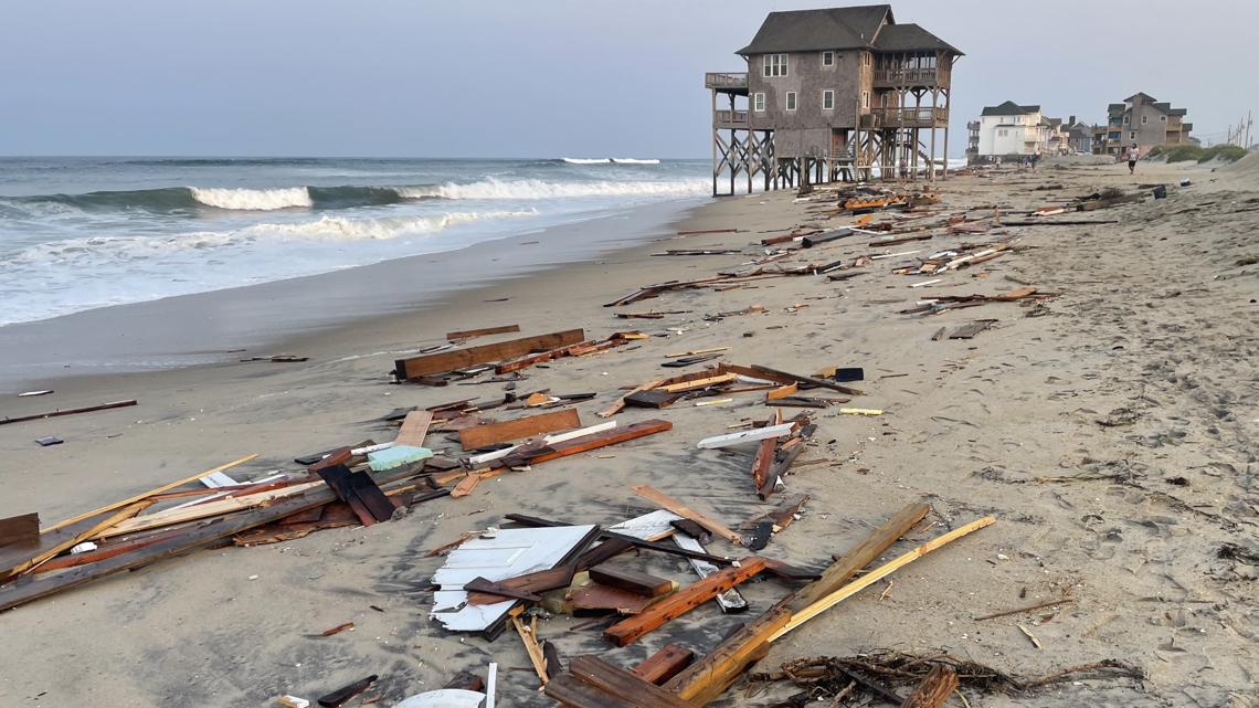 Another Rodanthe house collapses into ocean on OBX | 13newsnow.com