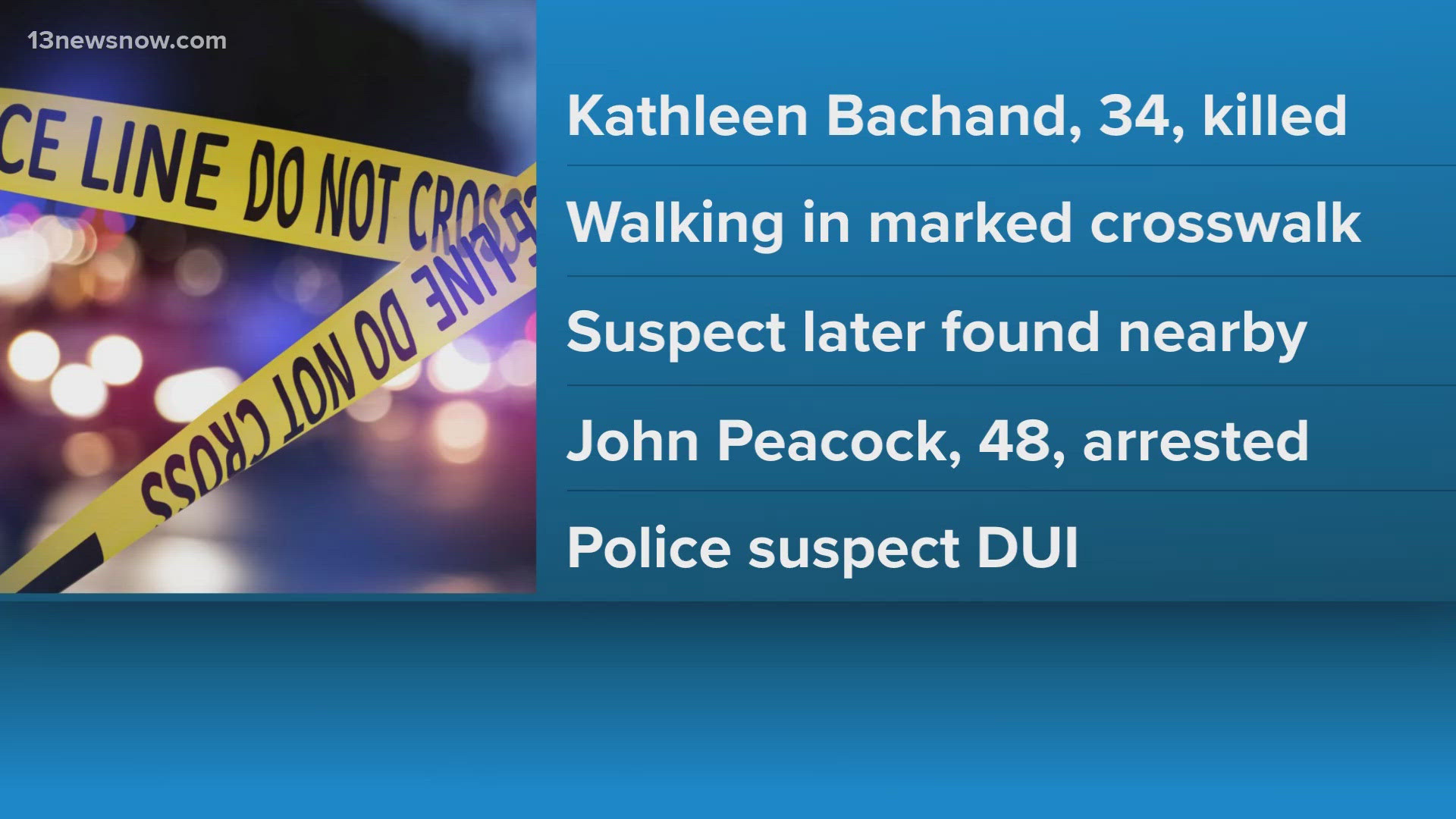 Virginia Beach woman killed in hit-and-run crash on Pacific Avenue ...