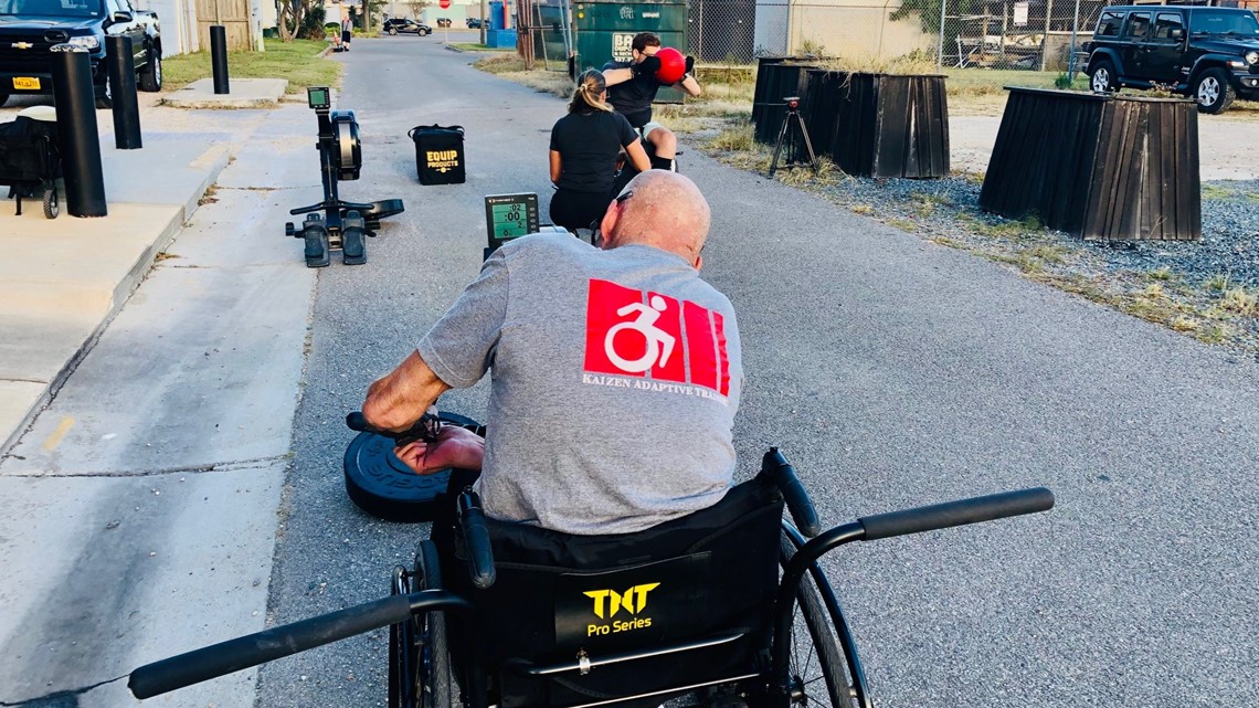 Adaptive athletes work hard in Virginia Beach | 13newsnow.com