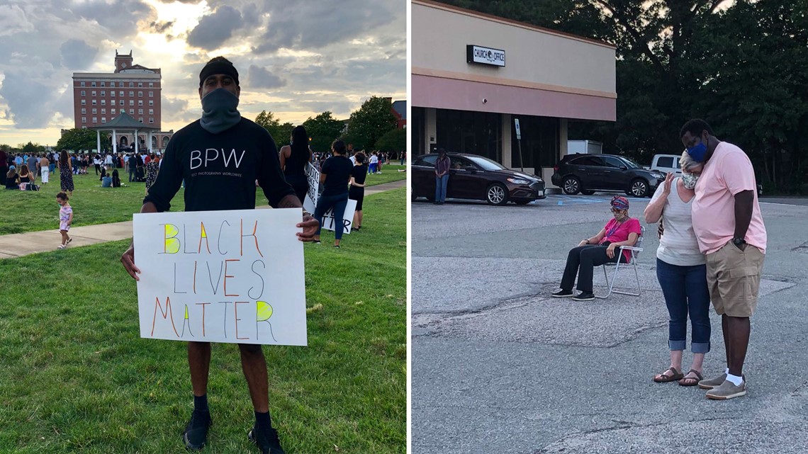 Peaceful rallies across Newport News and Hampton | 13newsnow.com
