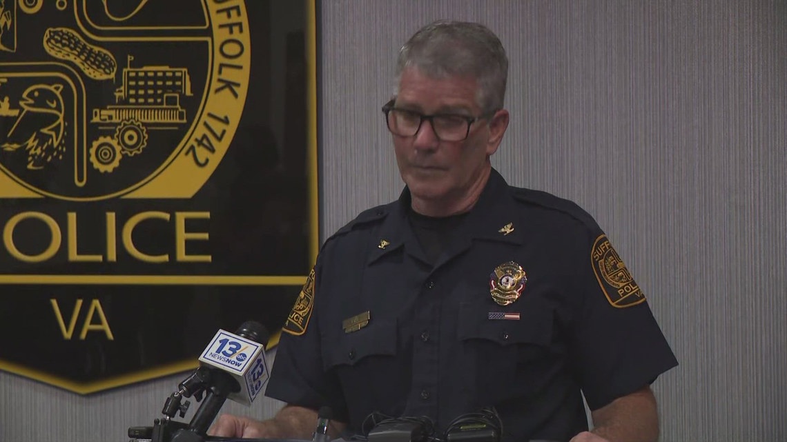 Suffolk police chief holds press conference on overnight shooting ...