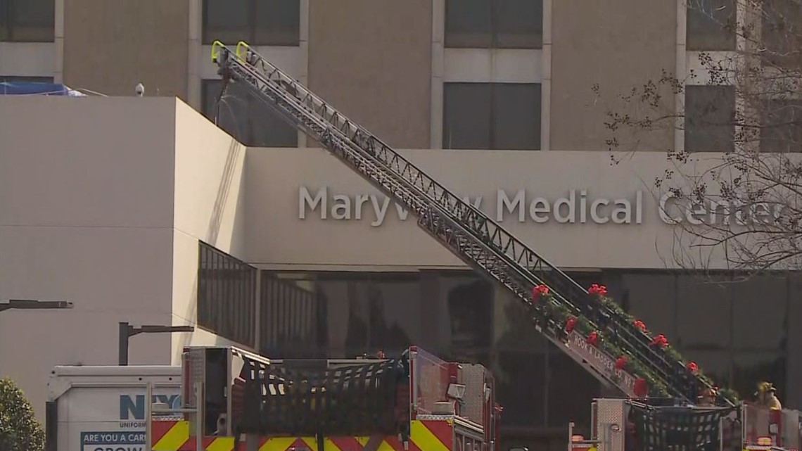 Crews respond to fire at Bon Secours Maryview Medical Center in ...