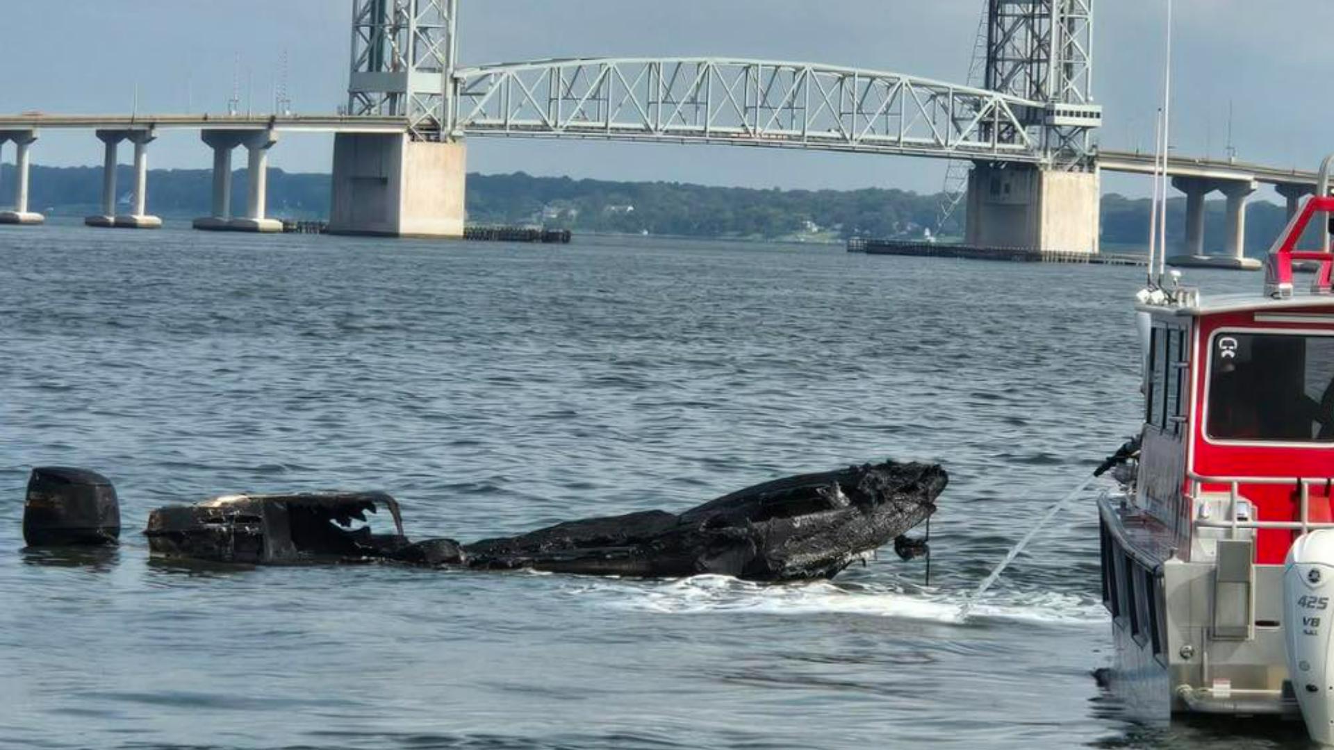 Boat fire near James River Bridge causes multi-agency response ...