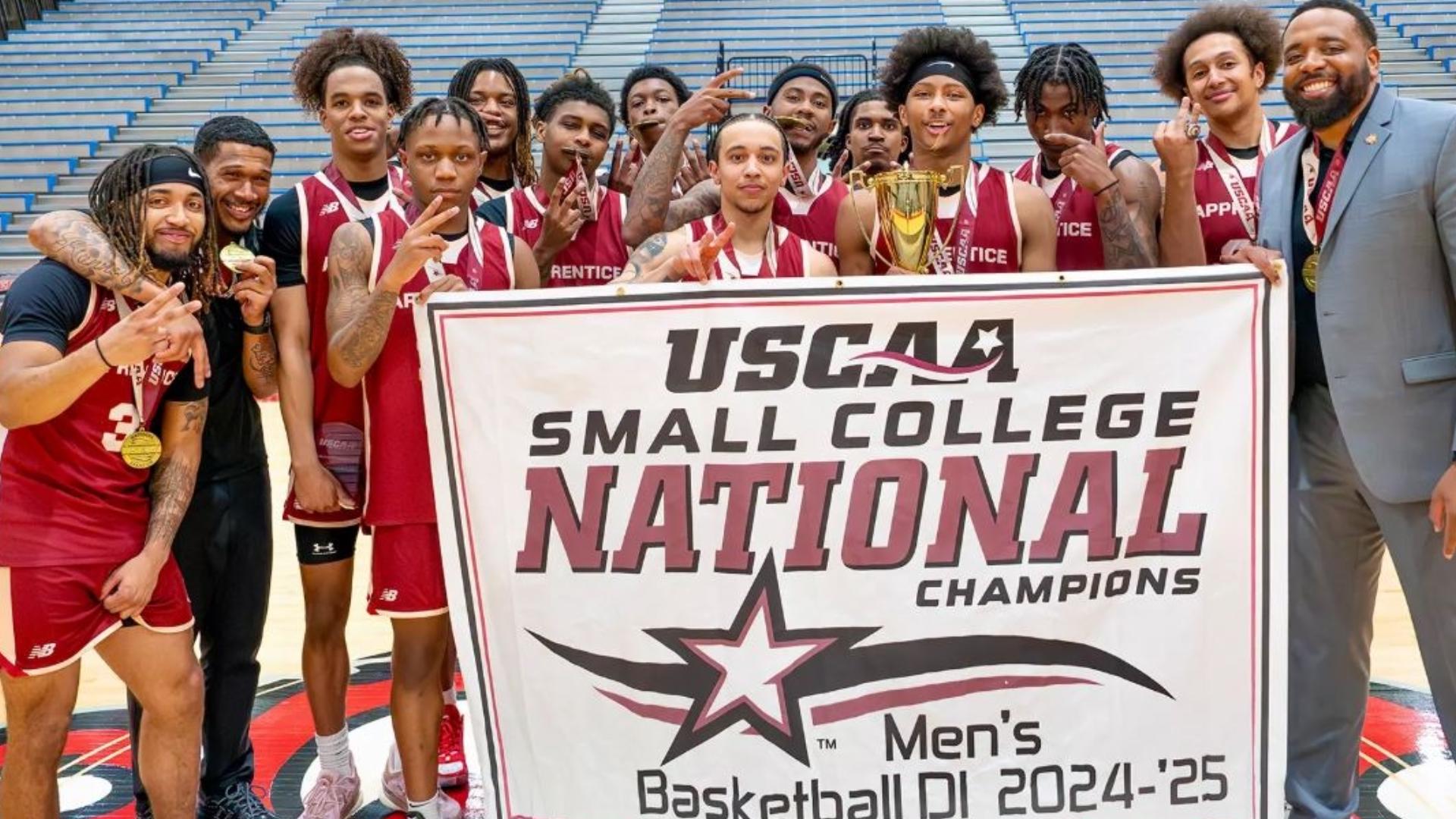 Apprentice men's hoops wins second straight USCAA National Championship ...