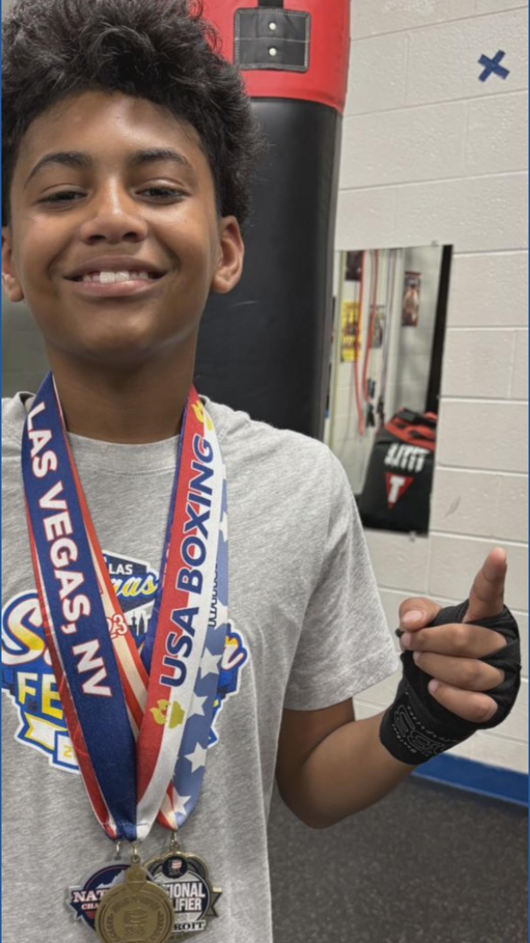Junior Olympic gold medal boxer Josiah Gordon | 13newsnow.com