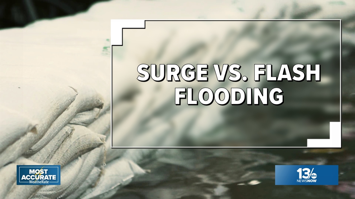 Flash flooding vs. surge flooding | 13newsnow.com