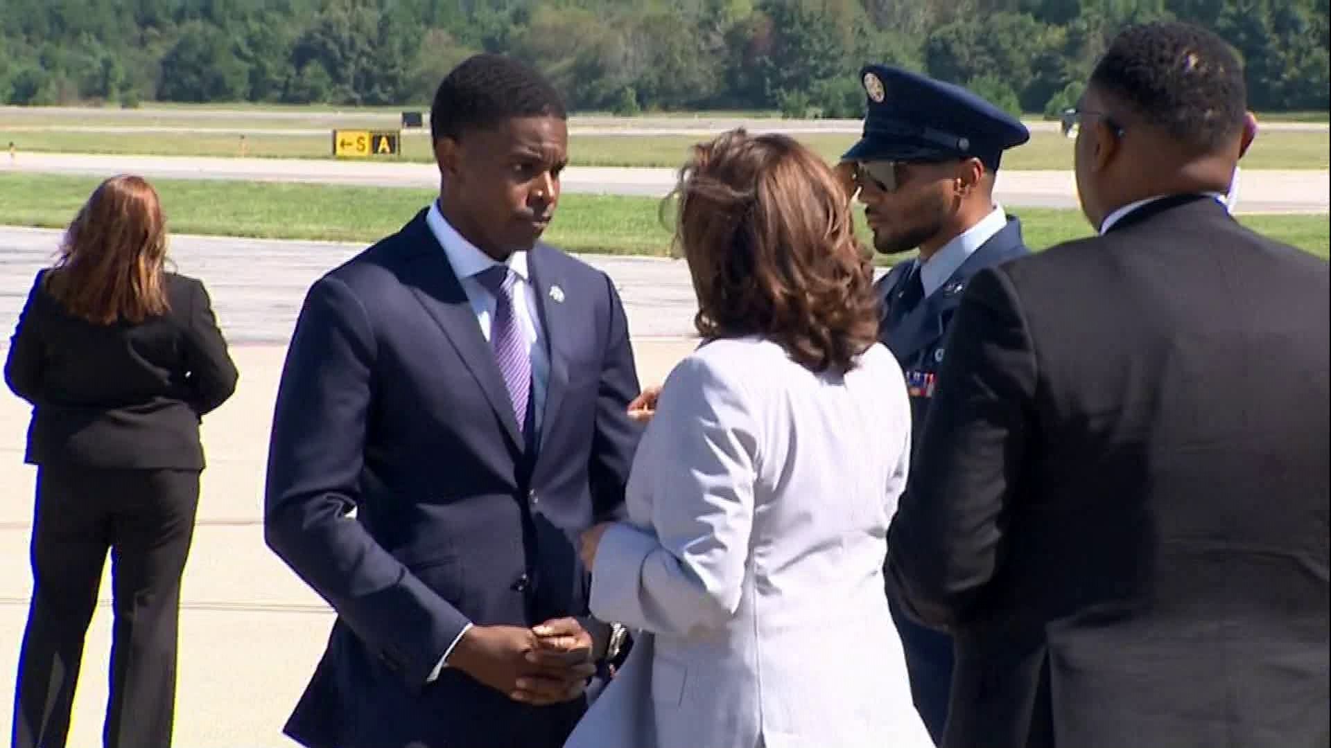 Updates: VP Kamala Harris visits Hampton University in Virginia ...