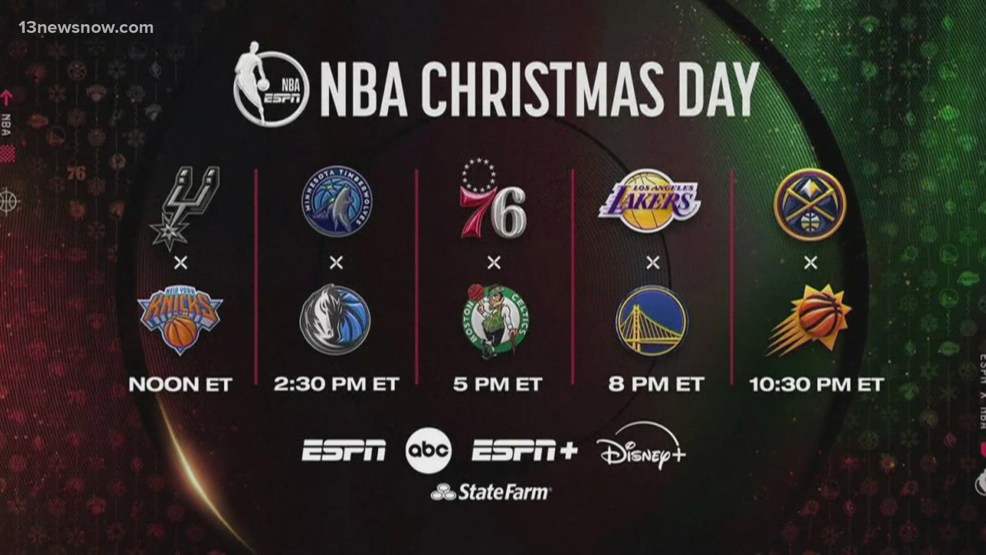 NBA Christmas games: Lebron James, Victor Wembanyama headline ...